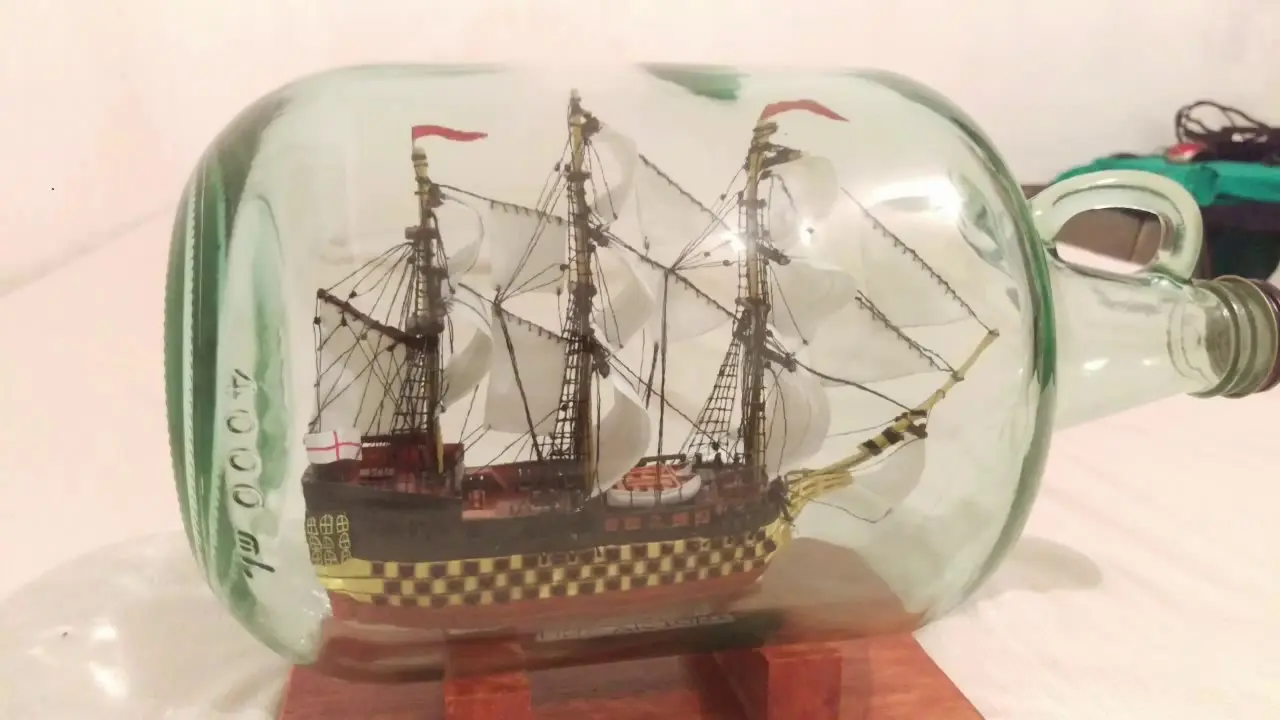 El Arte Del Barco En Botella De Vidrio: Historia Y Creación | Cristalizando